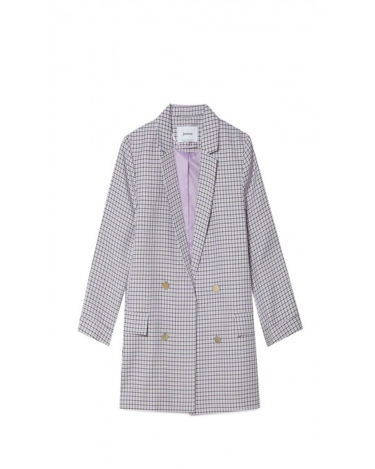 Double-breasted open blazer - Dopetrendz